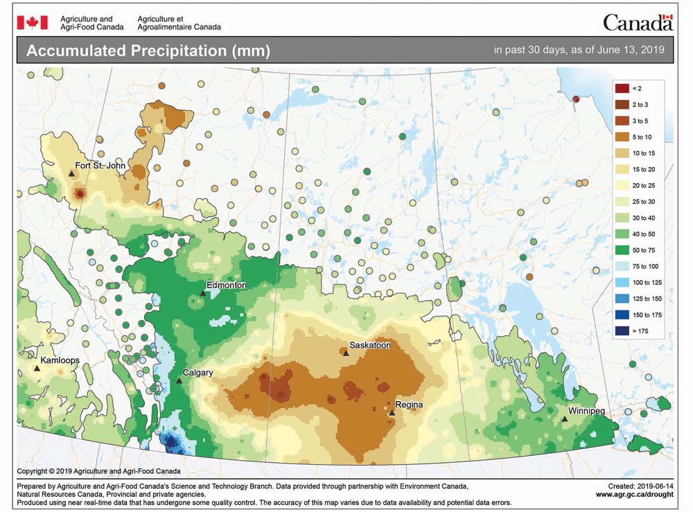 Forecast: Unsettled, unpredictable weather pattern - Manitoba Co-operator